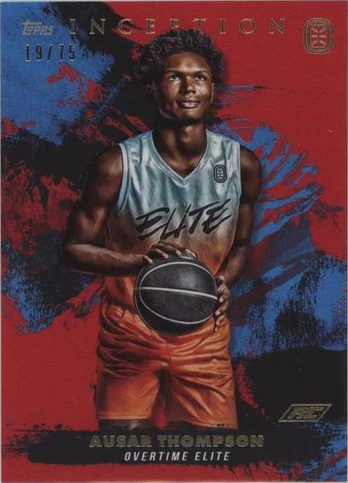 2021-22 Topps Inception OTE Overtime Elite - Red #48 Ausar Thompson /75 ...