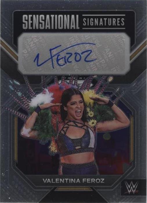 2023 Panini Prizm WWE - Sensational Signatures Valentina Feroz #SN-VFR (AU) for sale online | eBay
