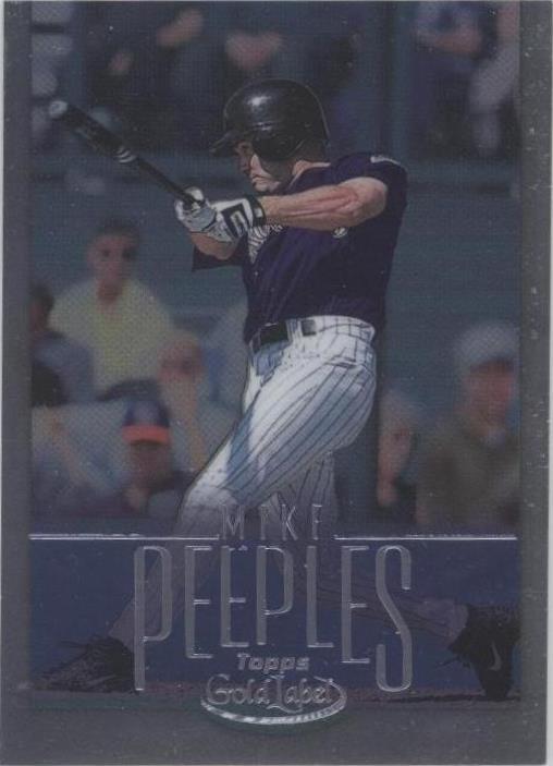 2002 Topps Gold Label - Class 2 Platinum #188 Mike Peeples /250 (RC ...