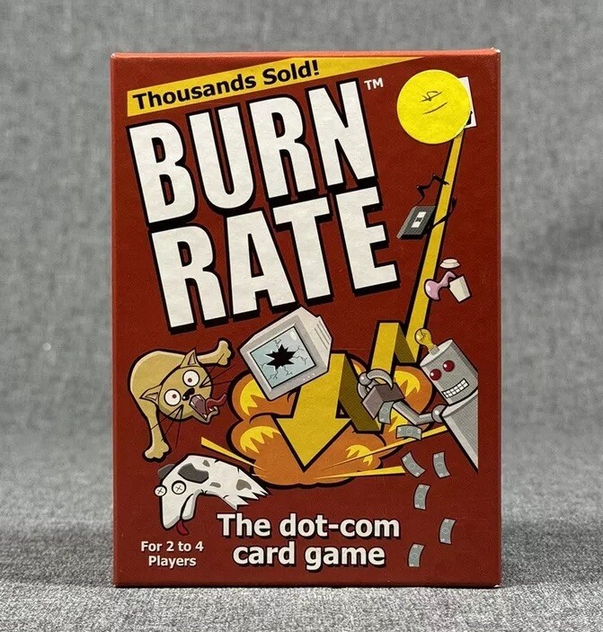 Burn Rate (2002) Board Game – Board Game Guys
