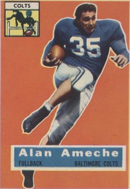 1956 Topps - #12 Alan Ameche for sale online | eBay