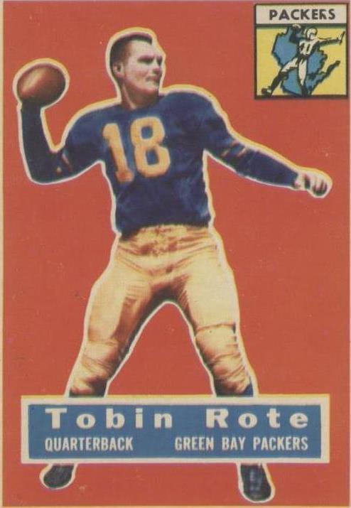1956 Topps - Tobin Rote #55 for sale online | eBay