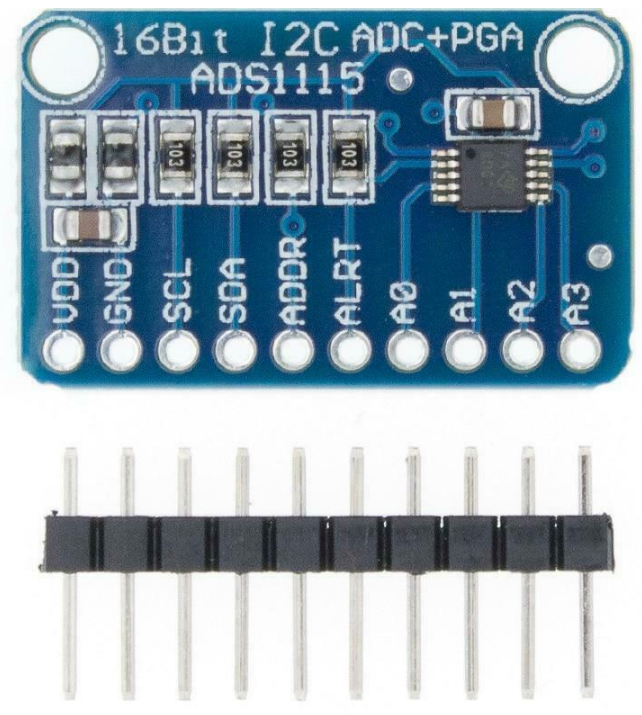 ADS1115 16-bit ADC 4-Chan Analog Digital Module I2C