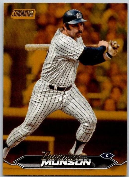 2024 Topps Stadium Club - Thurman Munson #157 Gold Foil for sale online ...