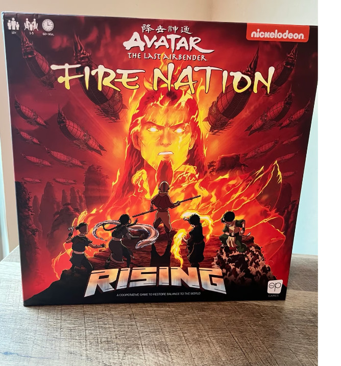 Avatar: The Last Airbender – Fire Nation Rising (2022) Board Game ...