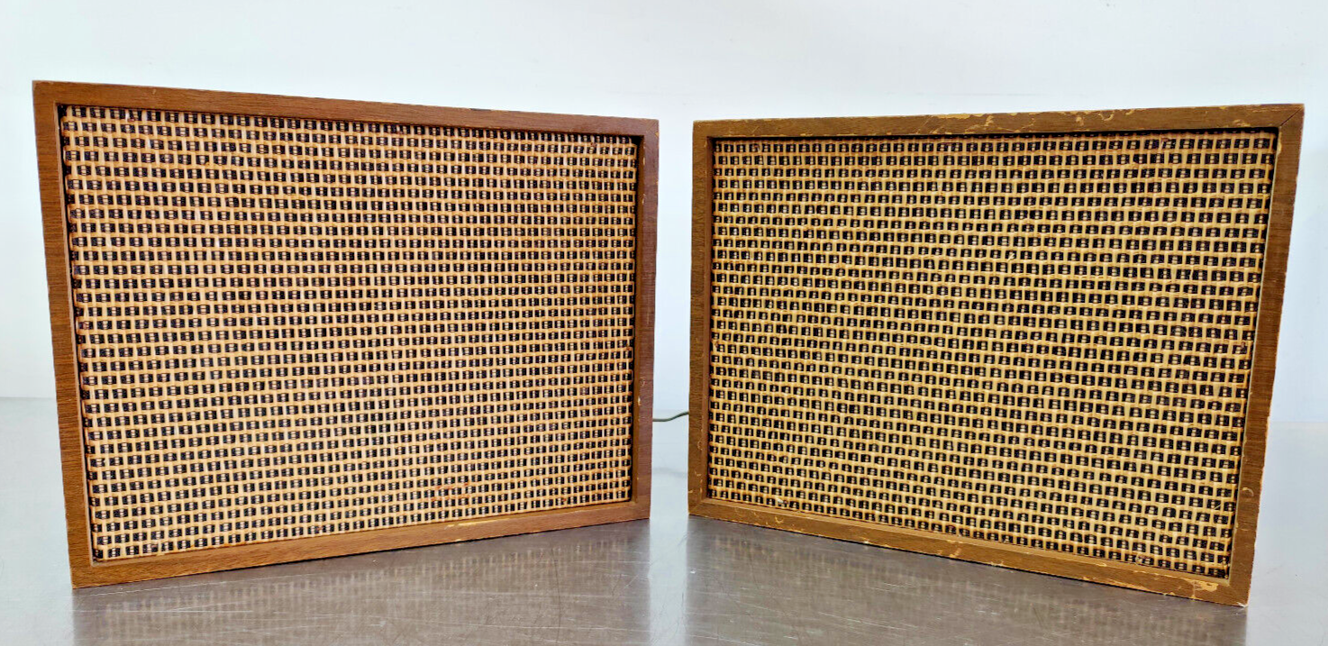 x2) RCA Victor Stereo Speaker Unit -Model SS-6 -Total Sound x2) RCA Victor Stereo Speaker Unit -Model SS-6 -Total Sound