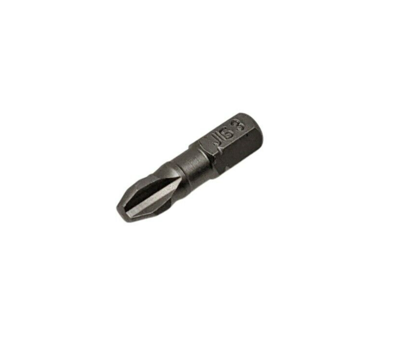 Genuine JIS Metric Impact Screwdriver Screw Driver 25mm Short Bit 3 eBay