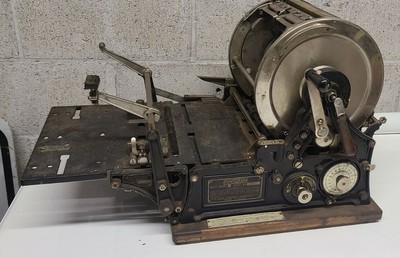 Binding, Embossing & Printing - Mimeograph Duplicator