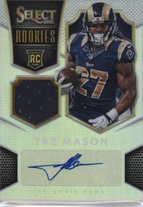 2014 Panini Select - Autograph Select Rookies Jersey Prizm #RJ-TM Tre ...