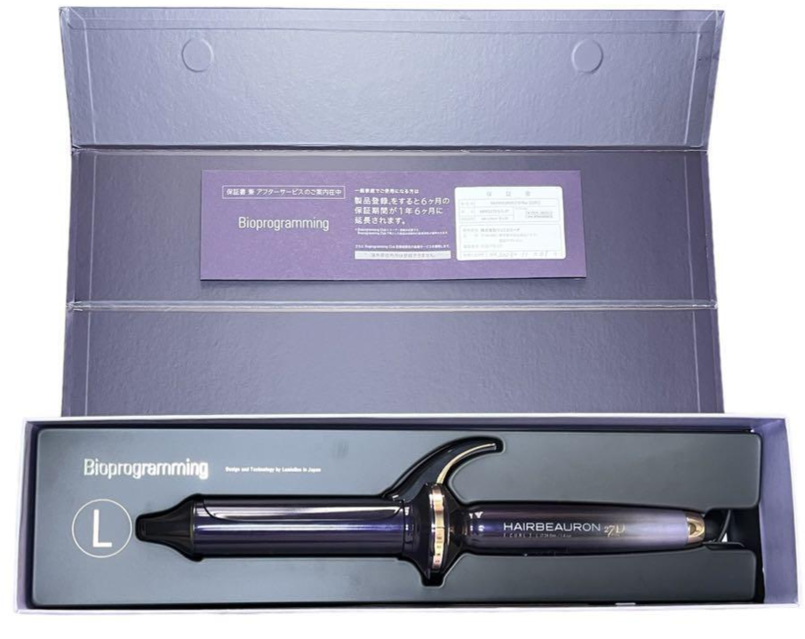 Bioprogramming HAIRBEAURON 27D Plus Hair Curl Iron L-type Bioprogramming HAIRBEAURON 27D Plus Hair Curl Iron L-type