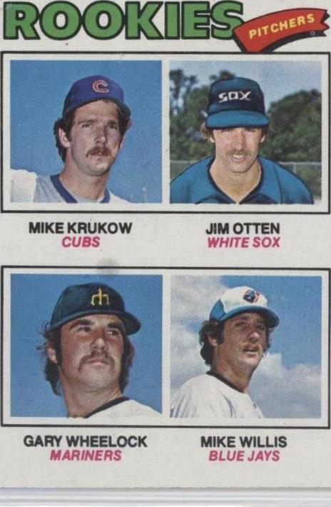 1977 Topps - Gary Wheelock Jim Otten Mike Krukow #493 for sale | eBay