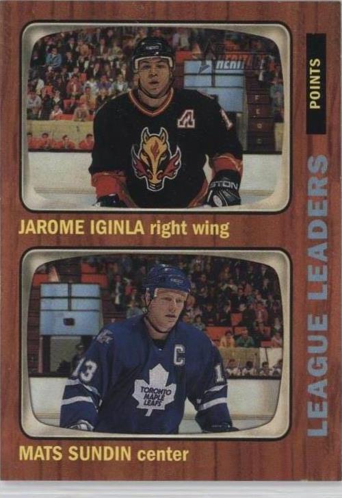 2002-03 Topps Heritage - Jarome Iginla, Mats Sundin #108 for sale ...