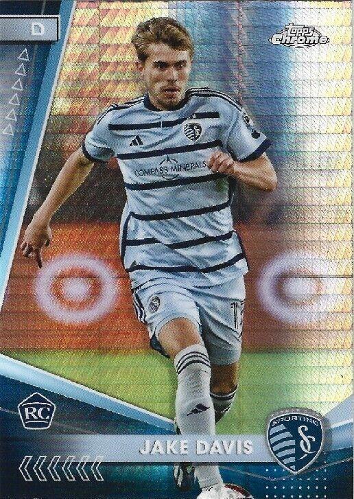 2024 Topps Chrome Mls - Jake Davis #40 Prism Refractor (RC) for sale ...