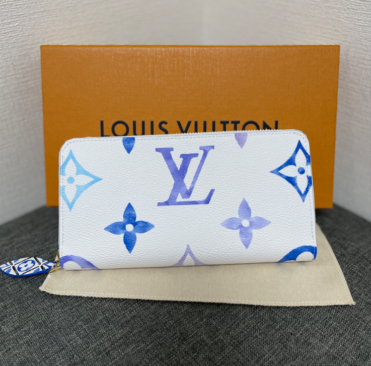 Louis Vuitton Zippy Wallet M82384 Resort Collection blue Zip Louis Vuitton Zippy Wallet M82384 Resort Collection blue Zip