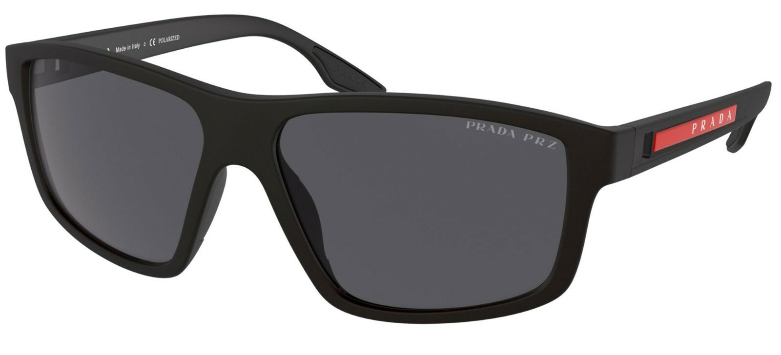 PRADA LINEA ROSSA SPS 02X Matte Black/Grey Polarized (DG0 PRADA LINEA ROSSA SPS 02X Matte Black/Grey Polarized (DG0