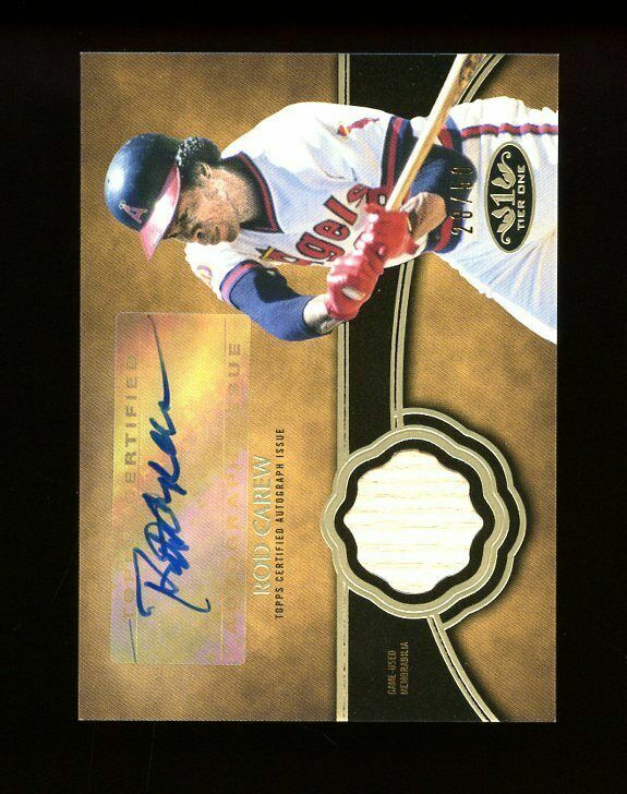 Topps Tier One Baseball Card Big Image Gallery