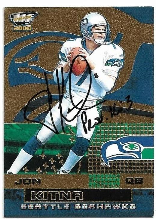 2000 Pacific Revolution - Jon Kitna #89 for sale online | eBay