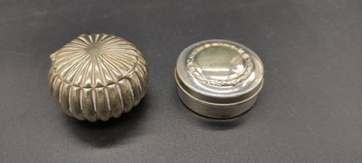 Boxes - Sterling Silver Snuff