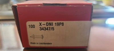 Fasteners & Connectors - Hilti Pin