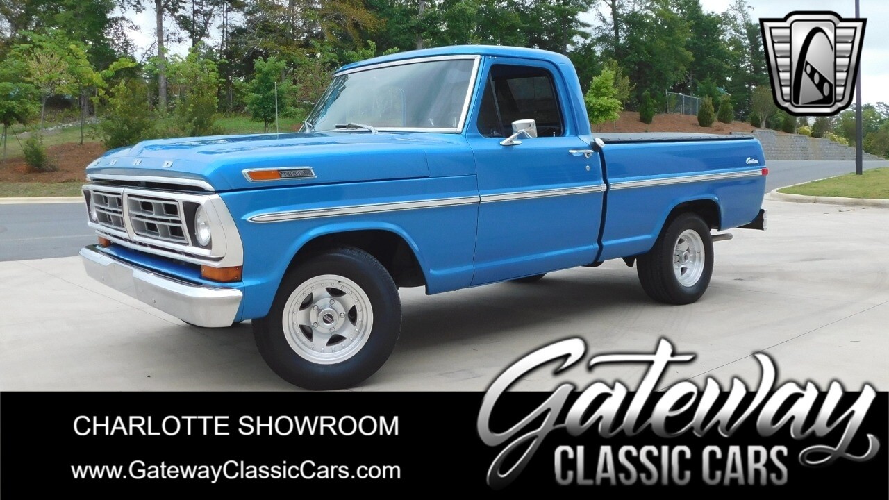 Bright Blue 1972 Ford F100 302 V8 C4 Automatic Available Now! - Used ...