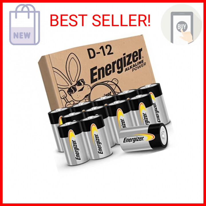 Alkaline Size | Energizer Alkaline Power D Batteries