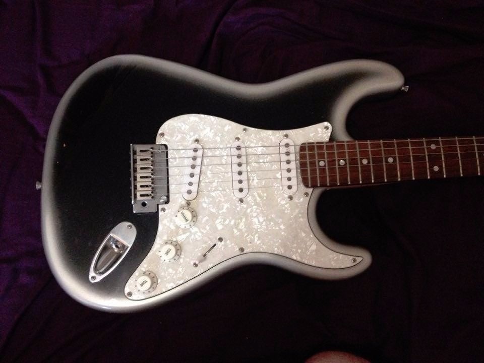 Squier Stratocaster Standard in Silverburst by Fender Strat | in Exeter ...