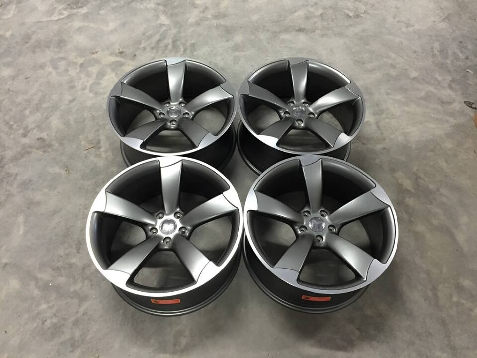 18" Inch Audi TTRS style Alloy wheels - VW POLO - SEAT IBIZA - AUDI A1 ...