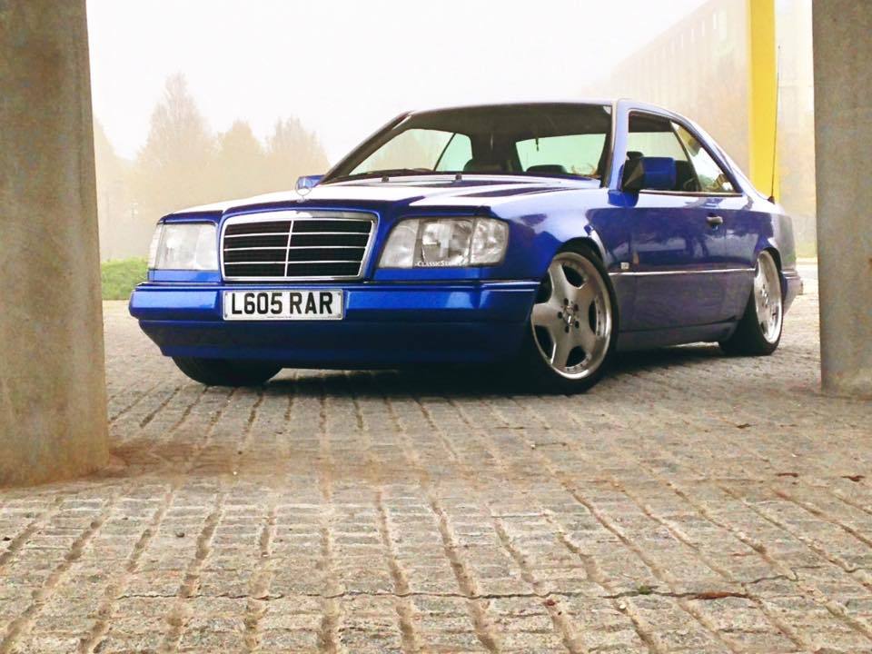 Mercedes W124 E220 1994 Coupe. Lowered. Unusual Colour | in Hoxton ...
