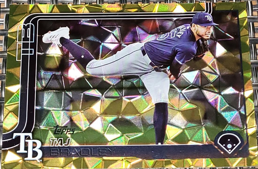 2025 Topps Series 1 - Taj Bradley #183 Gold Diamante /50 for sale ...