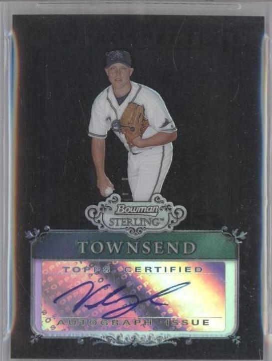 2006 Bowman Sterling - Prospects Wade Townsend #BSP-WT Black Refractor ...