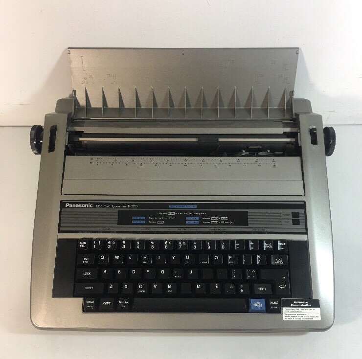 1988 Panasonic R320 on the Typewriter Database