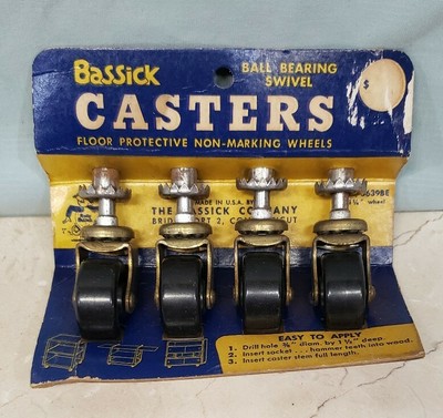 Casters & Wheels - Vintage Bassick