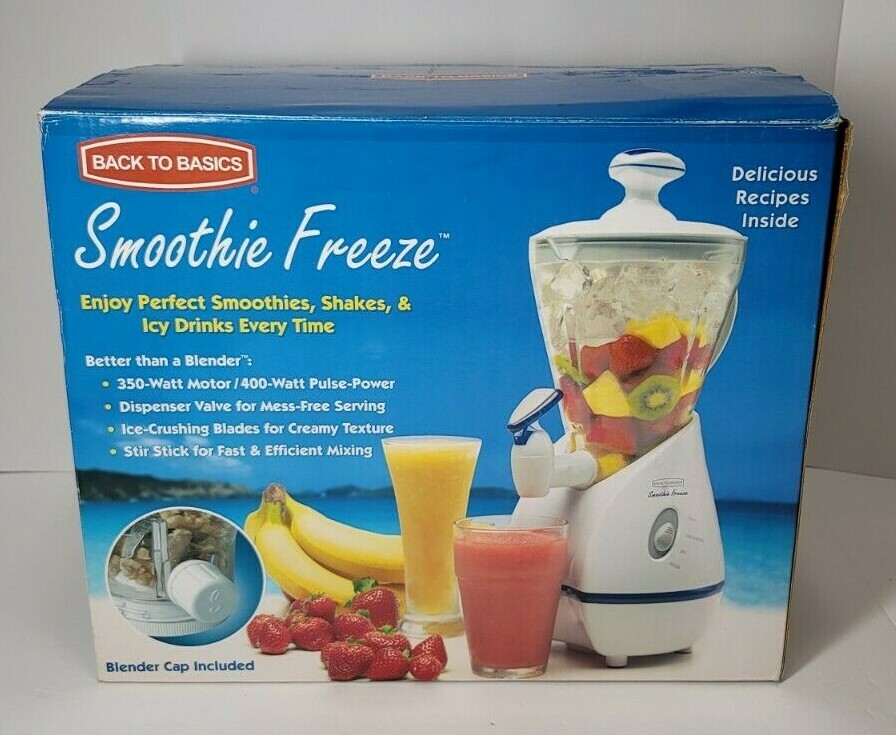 Back to Basics Smoothie Freeze Smoothie Blender Back to Basics Smoothie Freeze Smoothie Blender