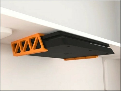 Ps4 Xbox Under Shelf Holder Mount eBay