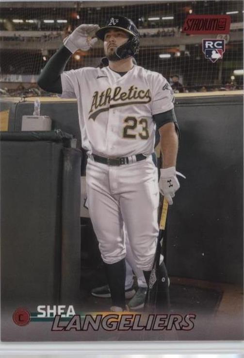 2023 Topps Stadium Club - Red Foil #128 Shea Langeliers (RC) for sale online | eBay