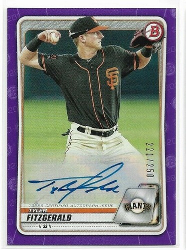 Tyler Fitzgerald Baseball Card Database - Newest Products will be shown ...
