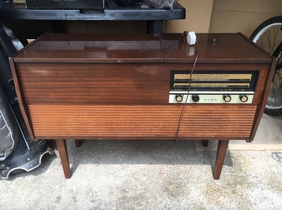 Vintage Alba Radiogram Model No. 3001 - Ideal as upcycling/project ...