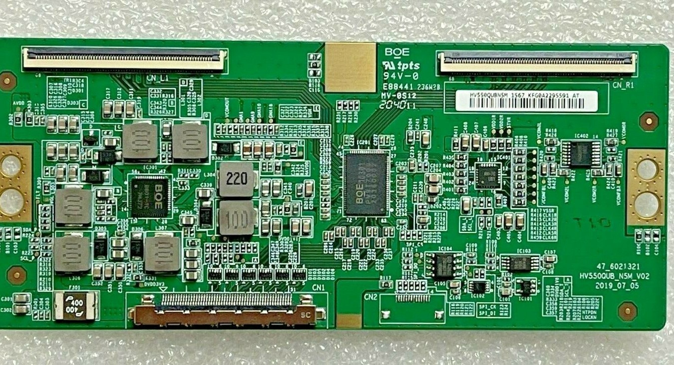 Sony XBR-55X800H KD-55X80J XBR-55X81CH T-Con Board Sony XBR-55X800H KD-55X80J XBR-55X81CH T-Con Board