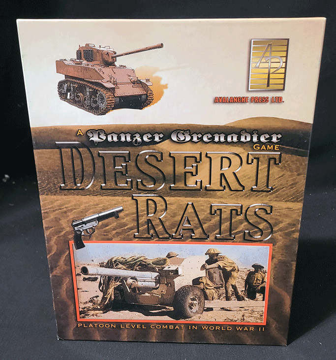 Panzer Grenadier: Desert Rats (2004) Board Game – Board Game Guys