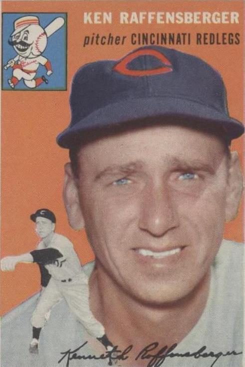 1954 Topps - Ken Raffensberger #46 White Back for sale online | eBay
