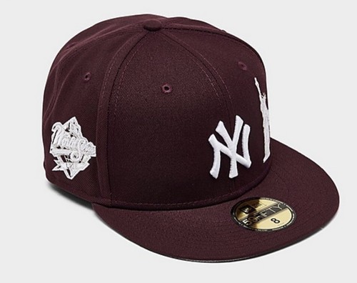 New Era New York Yankees 98 WS Lady Liberty 5950 Maroon Hat New Era New York Yankees 98 WS Lady Liberty 5950 Maroon Hat