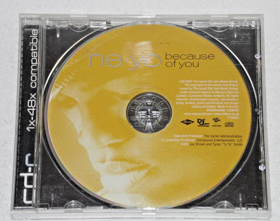 MUSIC CD ALBUM NE-YO - BECAUSE OF YOU 13 TRACKS CAN WE CHILL CRAZY | in ...