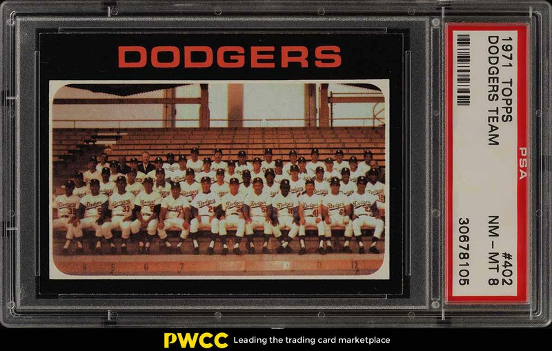 Los Angeles Dodger Baseball Cards