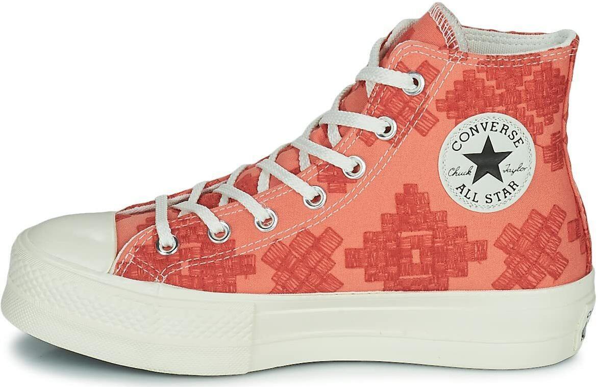 Size 10 - Converse Chuck Taylor All Star Lift High Bright Madder W for ...