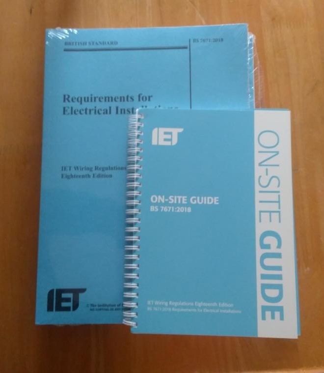 2018 BS7671 18th Edition & On-Site Guide & Building regs books NEW | in ...
