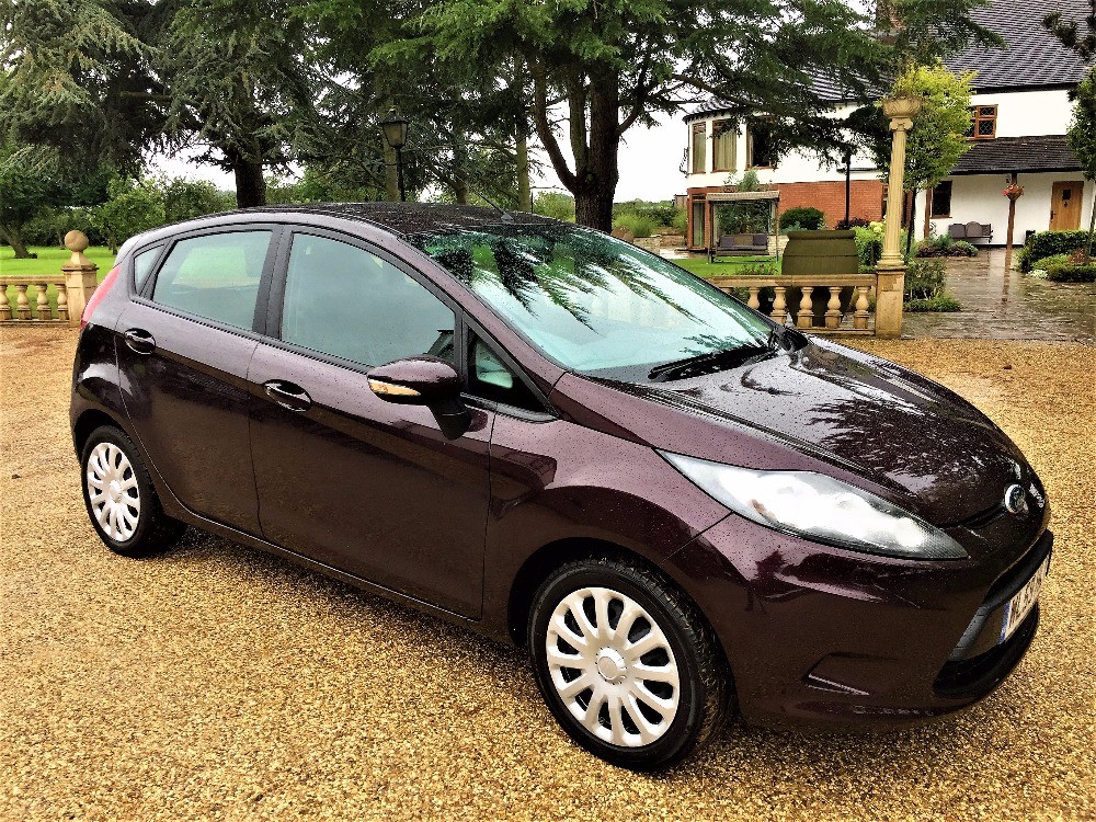 FORD FIESTA 1.2 Edge, MOT Sept 2018, Full Service History (purple) 2010 ...