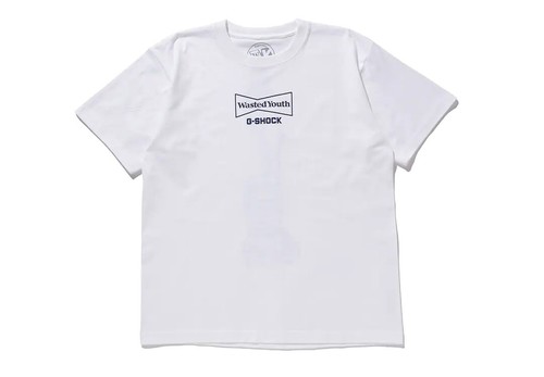 Wasted Youth x G-SHOCK Collaboration printed T-shirt White Wasted Youth x G-SHOCK Collaboration printed T-shirt White