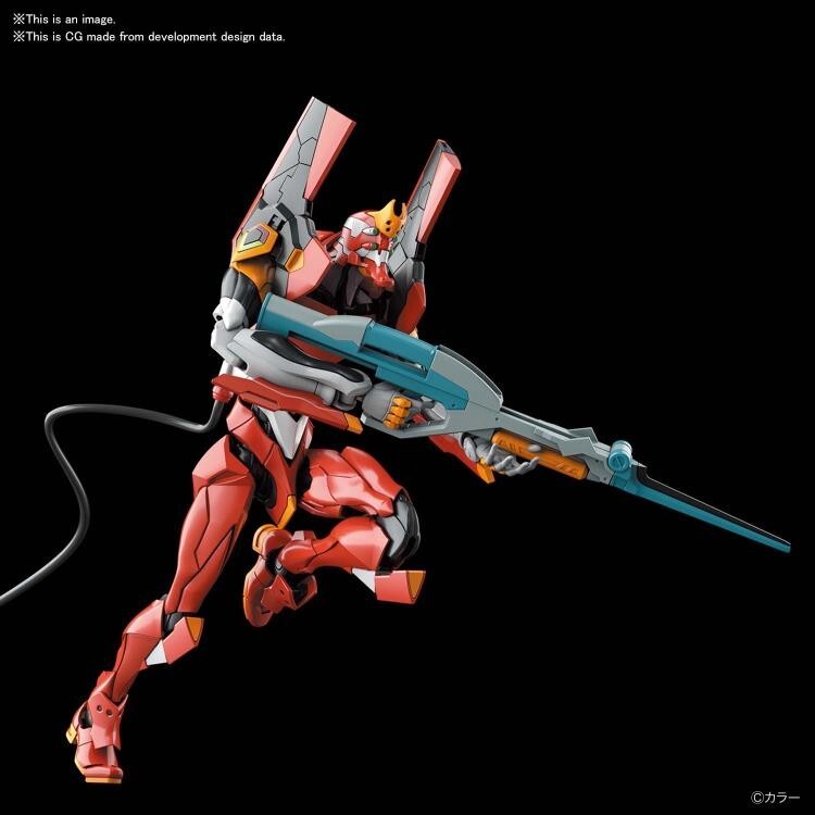 Usa In Stock | Bandai Rg Neon Genesis Evangelion Eva Unit 02 Model Kit