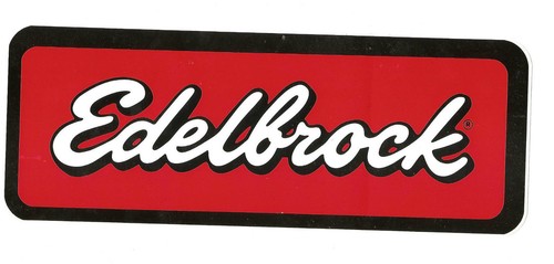 Edelbrock Tarantula Racing Decals Stickers 212 Inches Long 2pcs Car