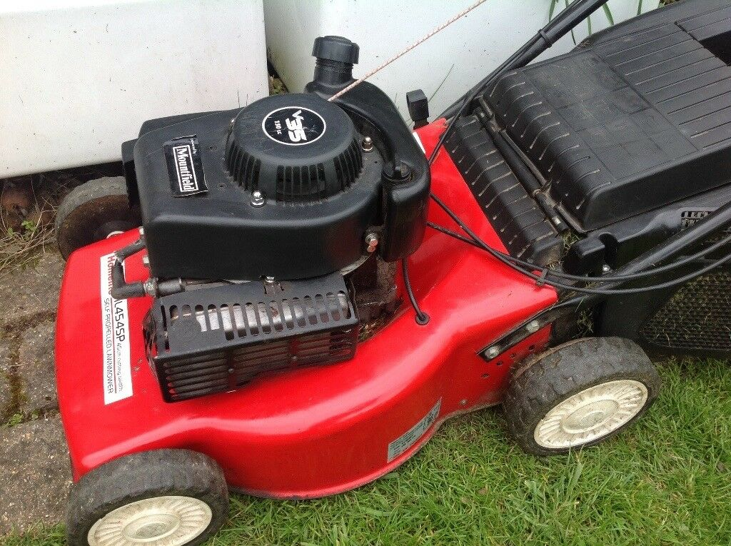 Homelite Petrol Lawnmower HL454HP with Mountfield V35 Engine | in ...